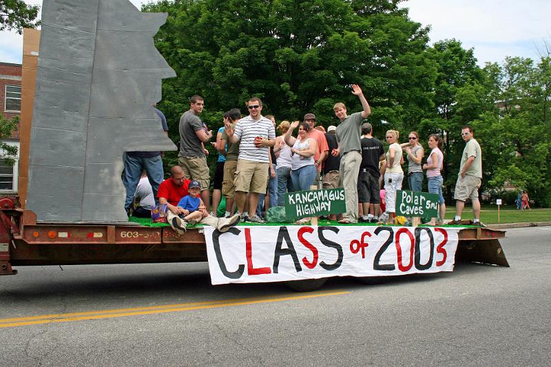 2008, Alumni parade